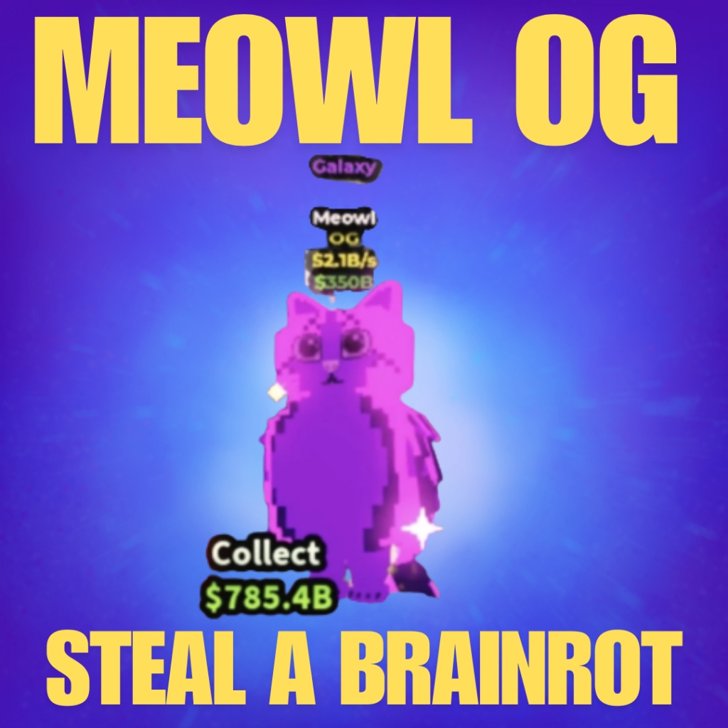 Meowl | OG | ROBLOX | Steal a brainrot | Gdynia | Kup teraz na Allegro ...