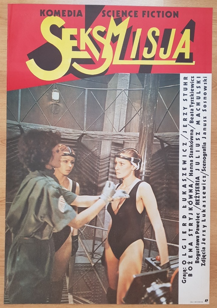 SEKSMISJA 83 plakat filmowy Kościelniak OKAZJA RAR | Warszawa | Ogłoszenie na Allegro Lokalnie