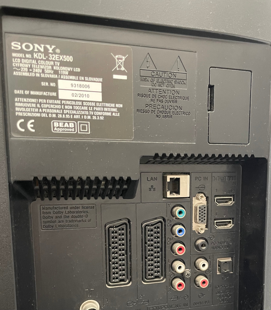 TV Sony Bravia 32 cale/KDL-32EX500 | Bielsko - Biała | Kup teraz na ...
