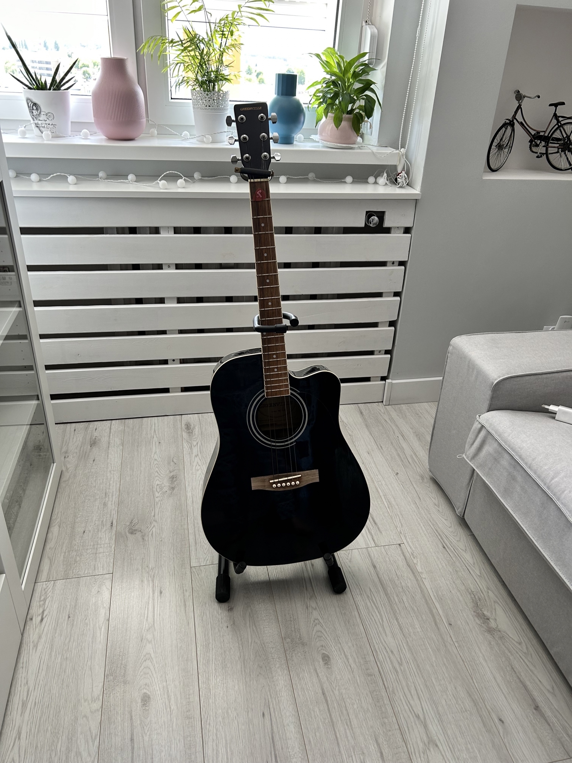 Gitara Greenville+Gratis stojak i pokrowiec | Bydgoszcz | Kup teraz na ...