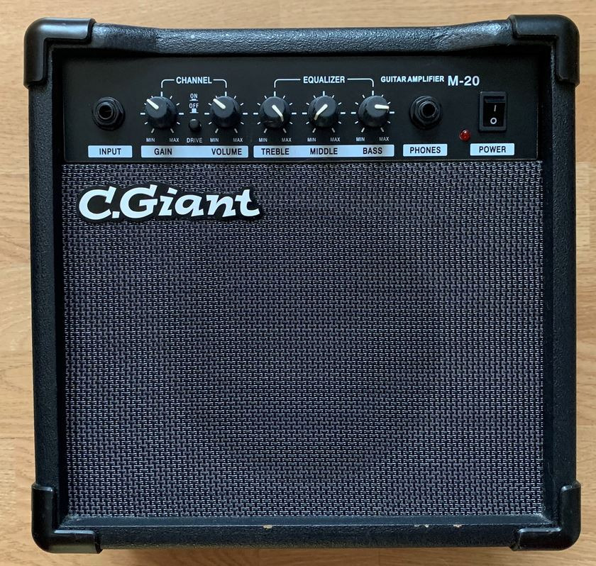 C.GIANT M-20 GUITAR AMPLIFIER WZMACNIACZ GITAROWY | Przybysławice | Kup ...