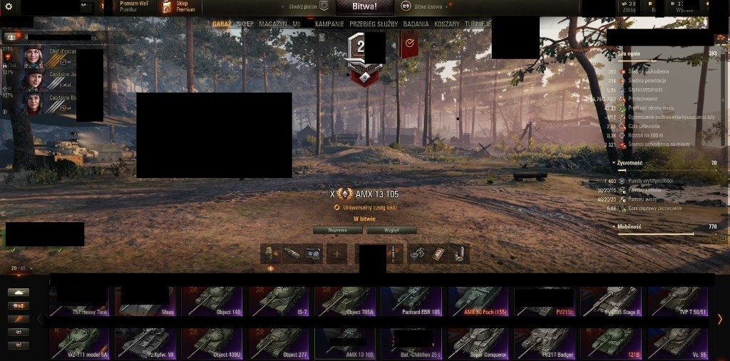 Konto WOT 2k wn8 + 20 x 10 tier 21 x 8 tier prem | Poznań | Kup teraz ...