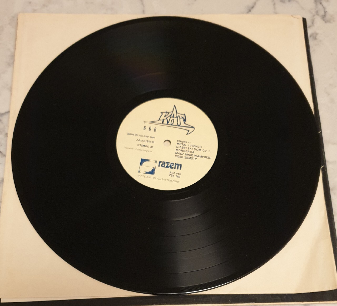 KAT 666 - LP, winyl wyd. Razem 1986 - Stan idealny | Łódź | Kup teraz na Allegro Lokalnie