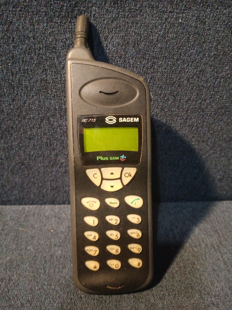 Stary telefon Sagem RC 715 z anteną | Książenice | Kup teraz na Allegro Lokalnie