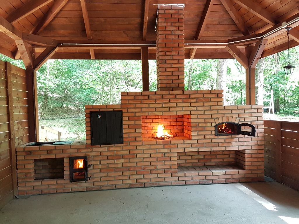 Grill wedzarnia grill z cegly grill murowany | Łódź | Kup teraz na ...