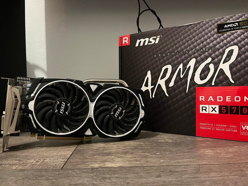 Karta graficzna MSI Radeon RX 570 8GB | Majdan Krasieniński | Kup teraz ...