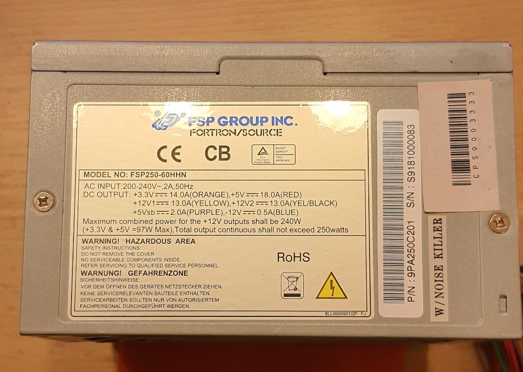 Fortron FSP 250W HHN | Mircze | Kup teraz na Allegro Lokalnie