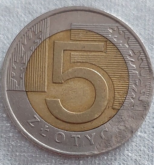 Moneta 5zl z 1994r. Destrukt mienniczy | Lwówek Śląski | Kup teraz na ...