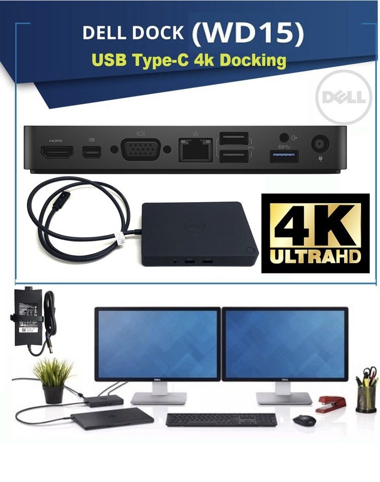 Stacja dokująca Dell K17A WD15 USB 3 0 C | Warszawa | Kup teraz na ...