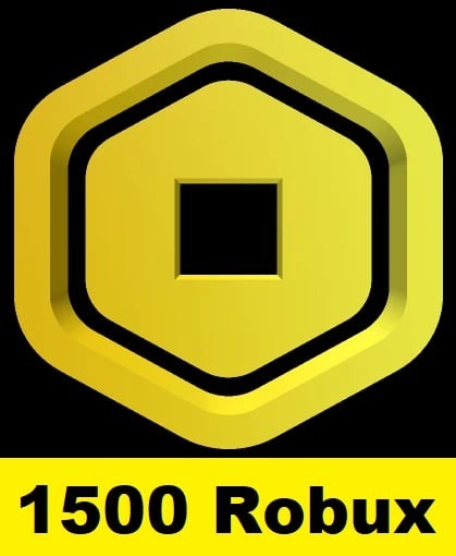ROBLOX ROBUX 1500 SZTUK 1,5K ROBUXÓW ROBUXY WALUTA DO GRY ROBLOX ...