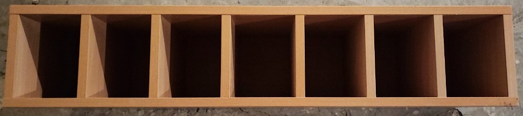 Półka drewniana z przedziałkami 99x20 | Kielce | Kup teraz na Allegro ...