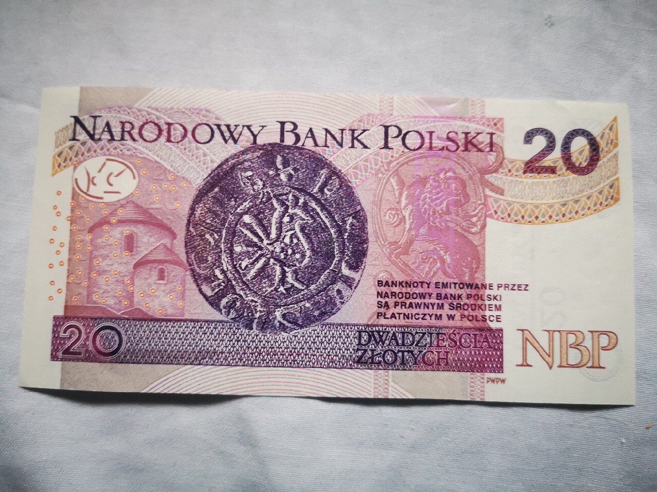 Nowy banknot 20 zł z ciekawymi numerami | Gniezno | Kup teraz na ...