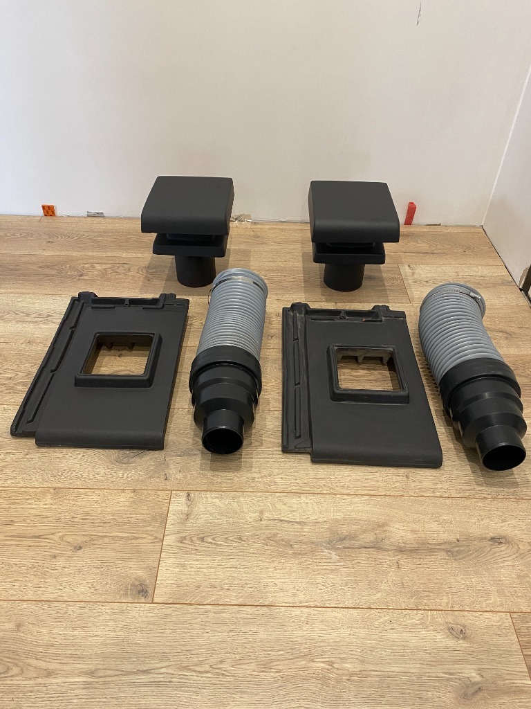 Kominek wentylacyjny Roben BERGAMO Antracyt Fi 100 | Dębno Polskie ...