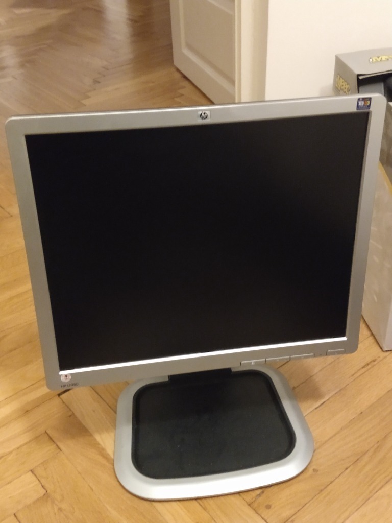 Monitor HP L1950 HDMI DVI VGA USB komplet kabli | Warszawa | Kup teraz ...
