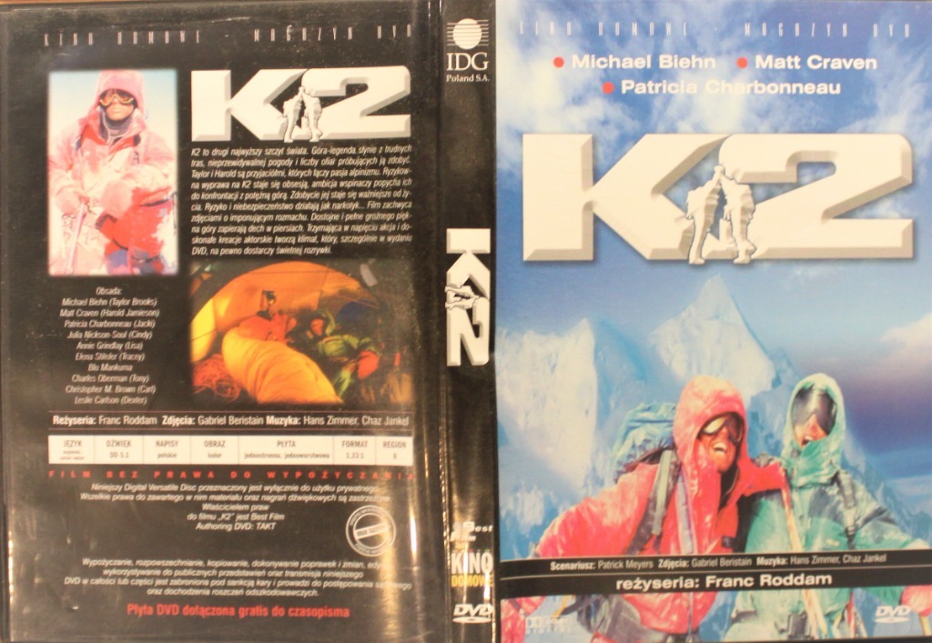 K2 - Film Dvd - Niska cena na Allegro.pl