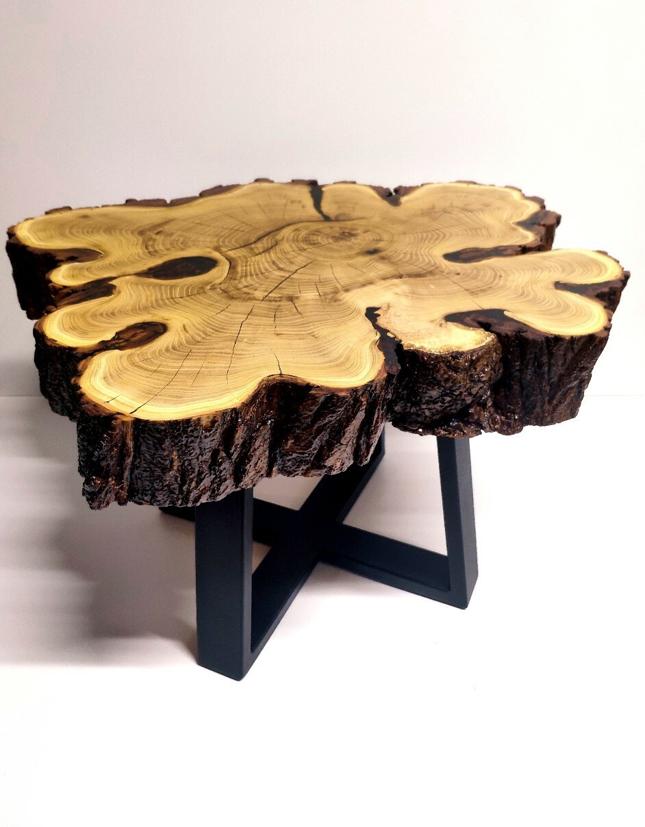 Stolik kawowy z plastra Akacji 70x60 | Warszawa | Ogłoszenie na Allegro ...