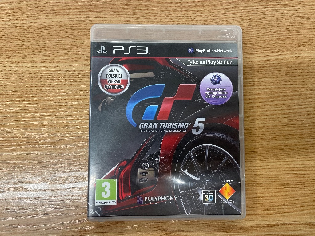 Gran Turismo 5 PlayStation 3 Ps3 GT5 PL POLSKA WER | Łochów | Kup teraz ...