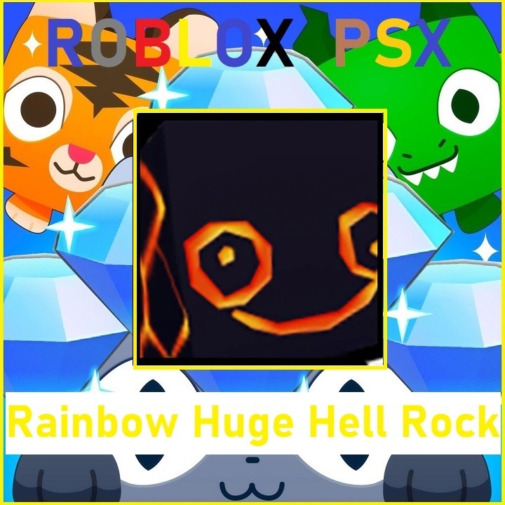 PET Huge Hell Rock ROBLOX Pet Simulator X PSX GEMS | Gorzów | Kup teraz ...