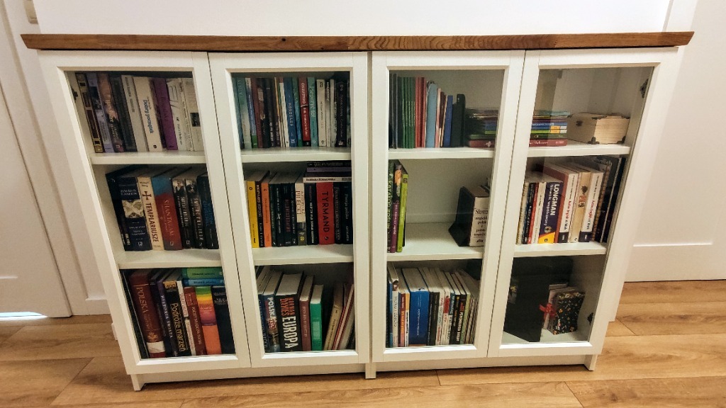 Blat Dębowy do podwójnej witryny IKEA BILLY/OXBERG | Majdan | Kup teraz ...