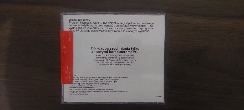 Microsoft Word 97 | Zabrze | Kup teraz na Allegro Lokalnie Microsoft Word 97 | Zabrze | Kup teraz na Allegro Lokalnie