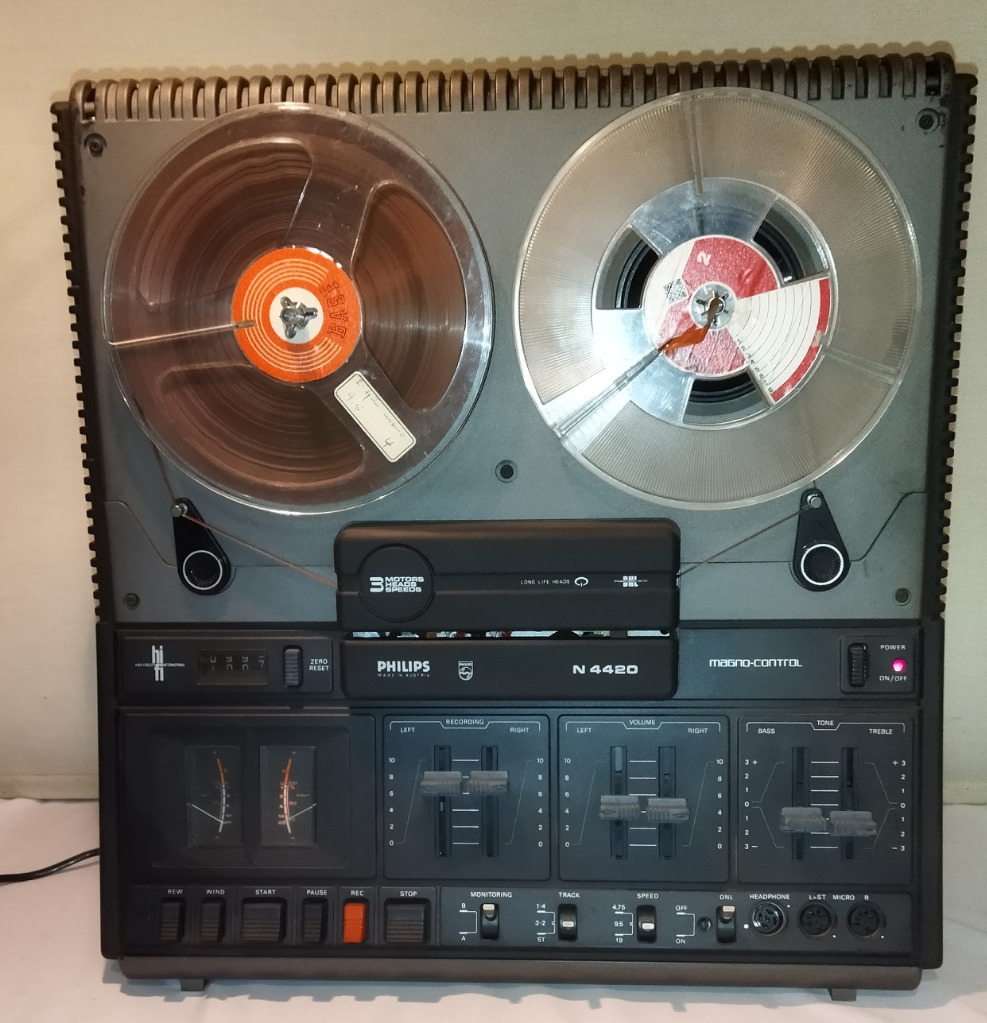 magnetofon szpulowy PHILIPS N4420 - vintage | Gorzów Wielkopolski | Kup ...