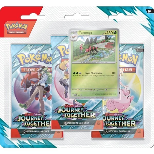 Pokémon TCG: Journey Together 3-pack - Yanmega | Piwniczna-Zdrój | Kup ...