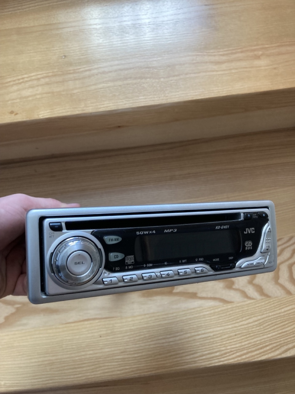 Radio samochodowe JVC CD KD-G401 | ŁOWICZ | Kup teraz na Allegro Lokalnie