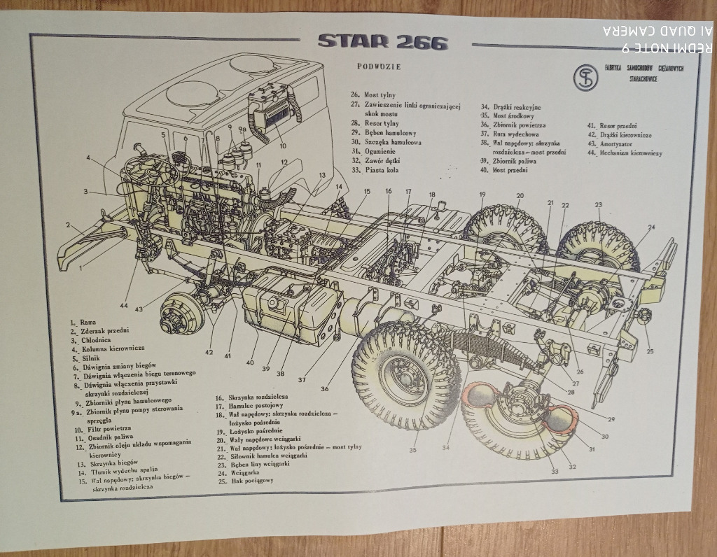 Star 266 schematy, instrukcje, prospekty, przekrój | Jodłownik | Kup teraz na Allegro Lokalnie
