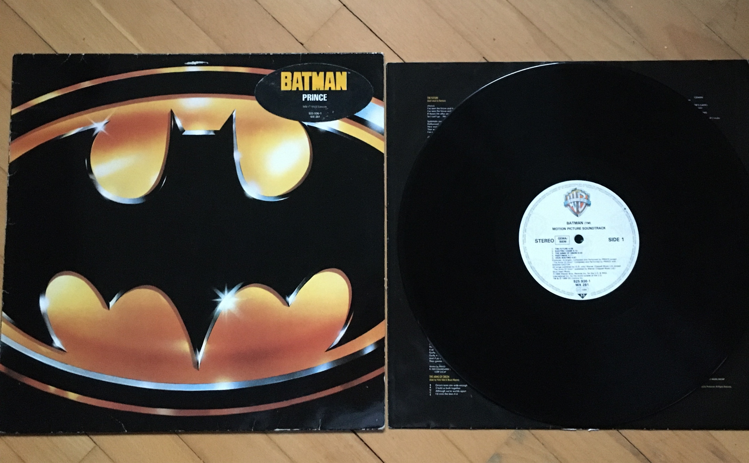 PRINCE batman soundtrack 1st press eu 1989 | Kielce | Licytacja na ...
