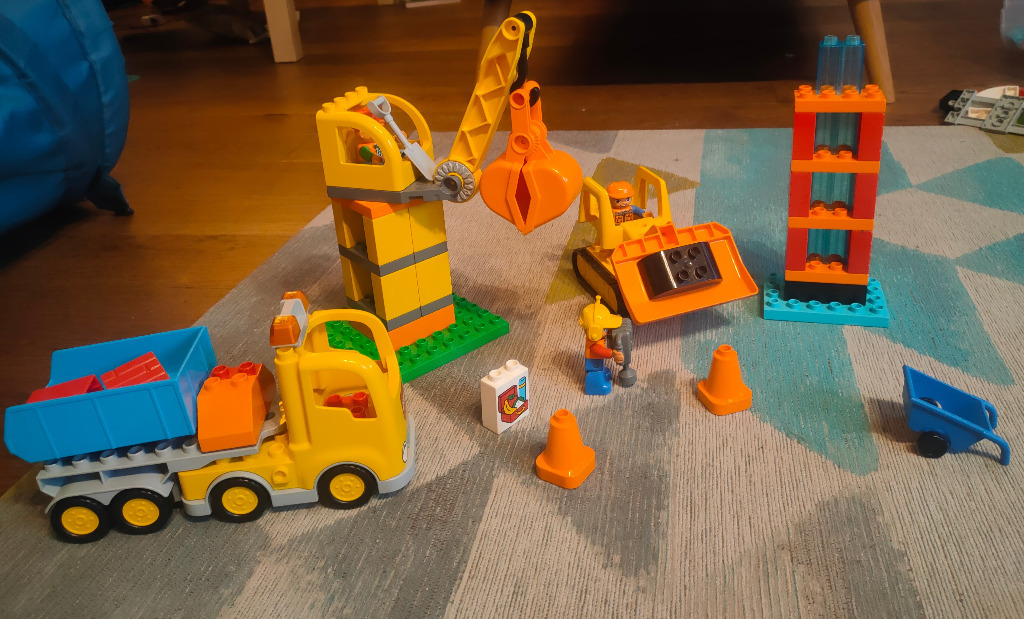 LEGO Duplo 10813 Wielka budowa | Toruń | Kup teraz na Allegro Lokalnie