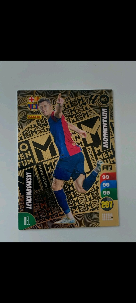 Panini La Liga 2024 2025 Lewandowski Momentum Fc Barcelona 2025 | Ostrowiec Świętokrzyski | Kup ...