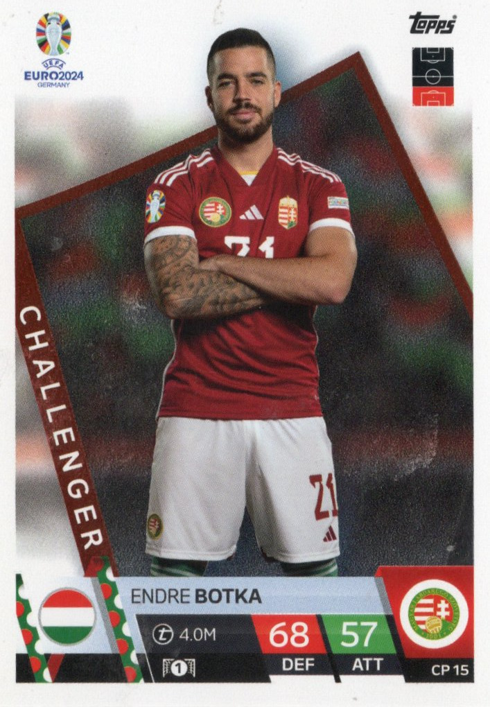 TOPPS MATCH ATTAX EURO 2024 PREMIUM PRO CHALLENGER BOTKA NR 15 ... TOPPS MATCH ATTAX EURO 2024 PREMIUM PRO CHALLENGER BOTKA NR 15 ...