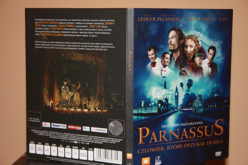Film, Parnassus Człowiek który oszukał diabła, DVD | Kraków | Kup teraz na Allegro Lokalnie