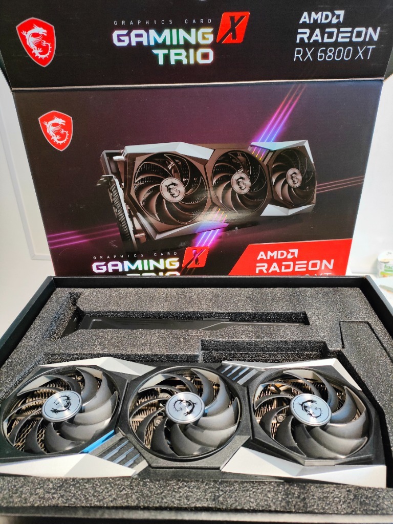MSI RX 6800XT Gaming X Trio 16 GB Review Sanity On Silent Soles With Decent Reserves For Cocky ...