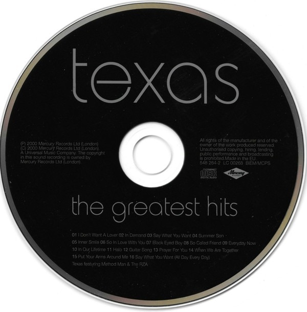 Texas - The Greatest Hits CD | Tarnowskie Góry | Kup teraz na Allegro ...