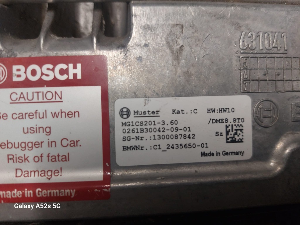 STEROWNIK SILNIKA DME8 BMW MG1CS201-3.60 | KUŹNICA | Ogłoszenie na ...