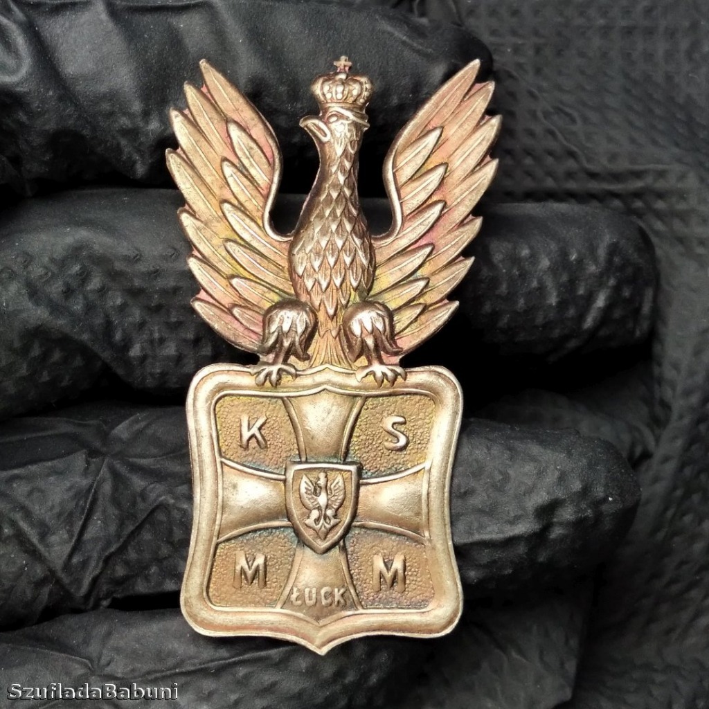Orzeł orzełek Łuck II RP KSMM PIĘKNY STAN | Szczecin | Licytacja na ...
