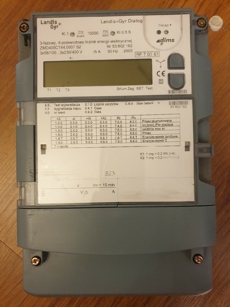 Licznik 3 fazowy Landis Gyr Dialog ZMD405 | Poznań | Kup teraz na ...