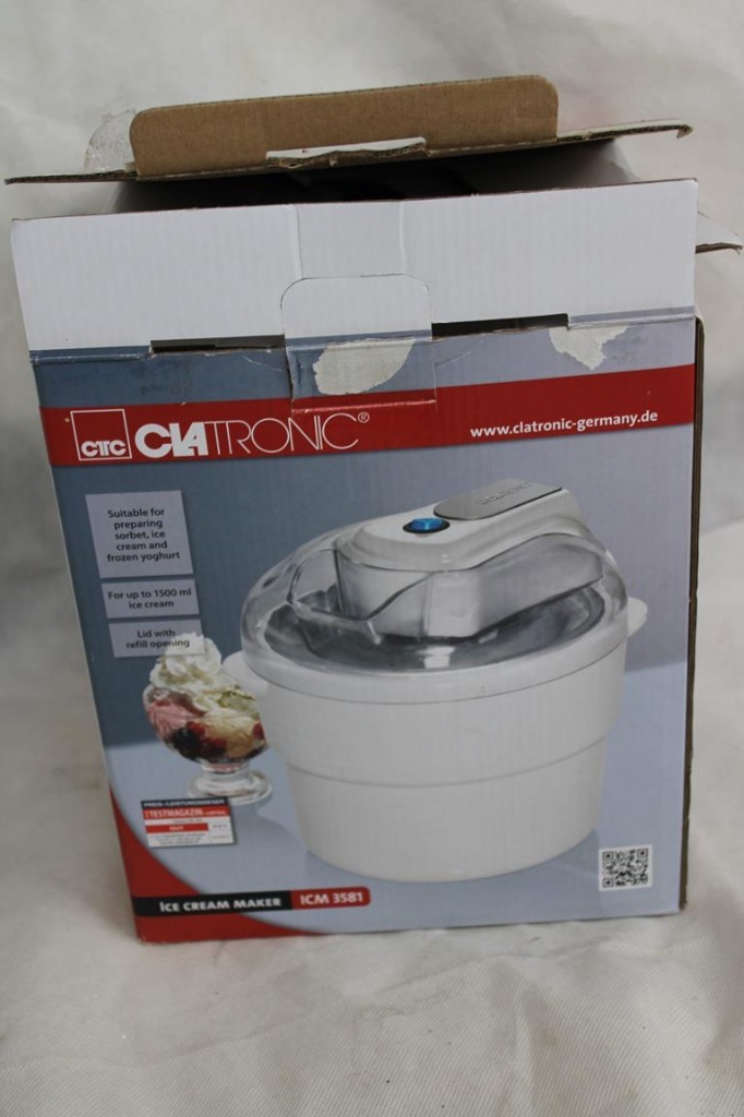 Maszynka do lodów CLATRONIC ICM 3581 | Żary | Licytacja na Allegro Lokalnie