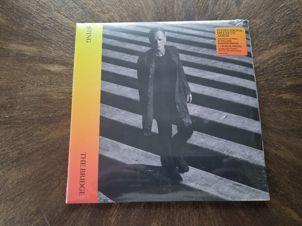 STING The Bridge CD Deluxe Edition 2021 EU Poster folia | Głogoczów ...