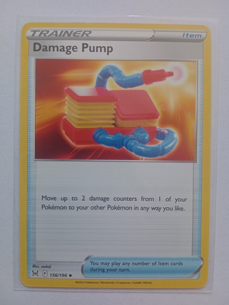 Pokemon TCG Damage Pump 156/196 Lost Origin | Tarnowskie Góry | Kup ...