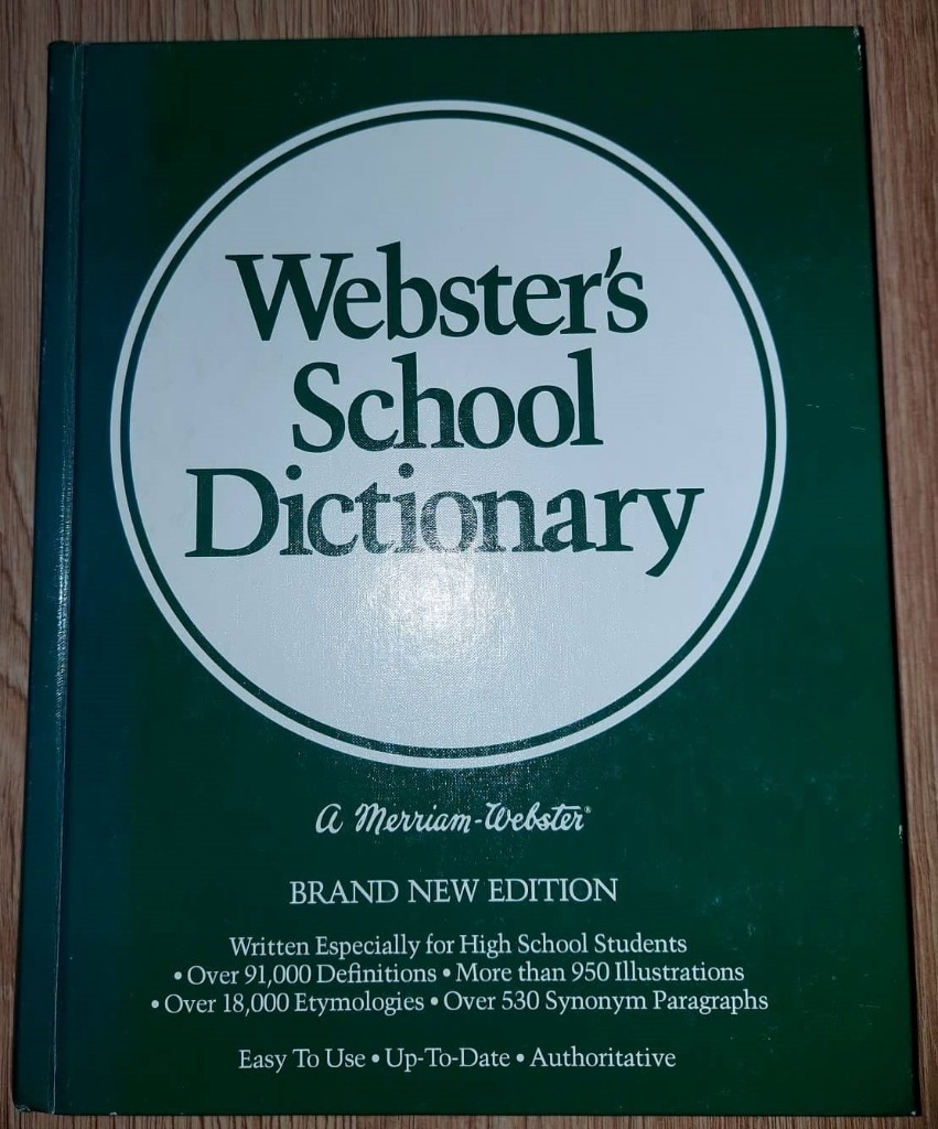 Webster's School Dictionary a Merriam-Webster | Lubartów | Kup teraz na ...