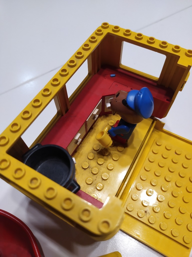 LEGO Fabuland 3680 przyczepa kempingowa, łódka | Bytom | Kup teraz na ...