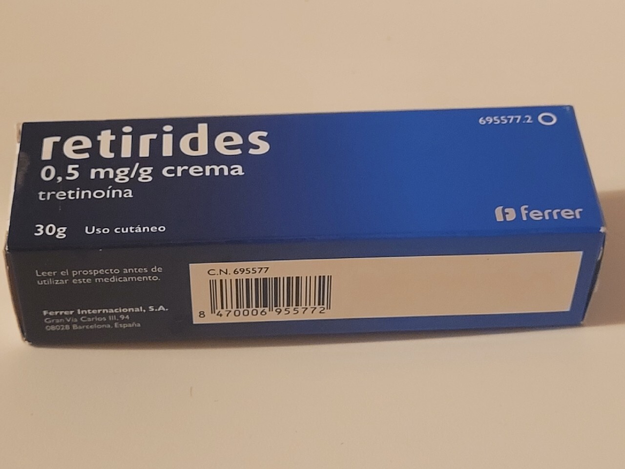 Krem Retirides tretinoina 0,5mg | Kielce | Kup teraz na Allegro Lokalnie