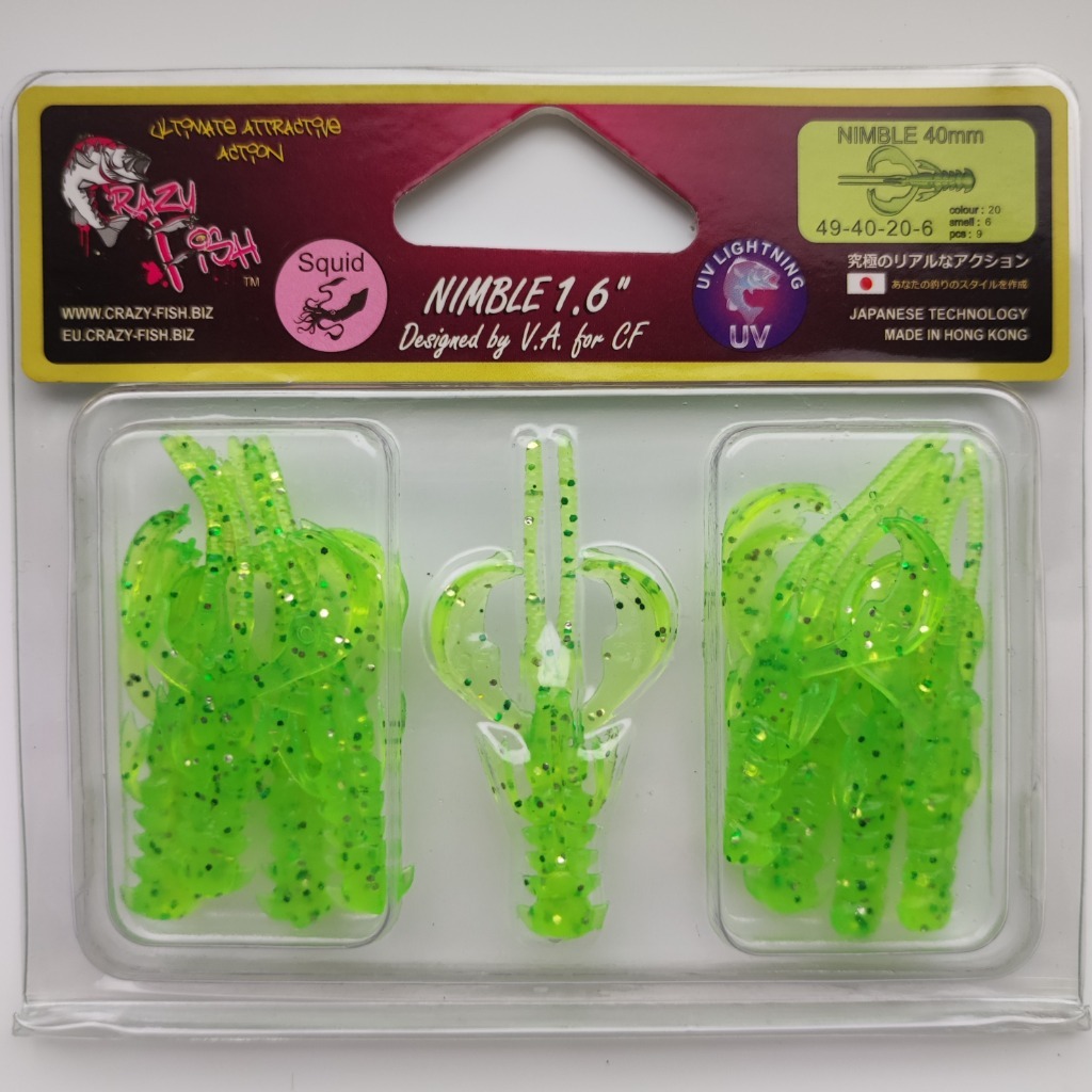 Crazy Fish Nimble 1 6” idealna imitacja raka | jelcz-laskowice | Kup ...