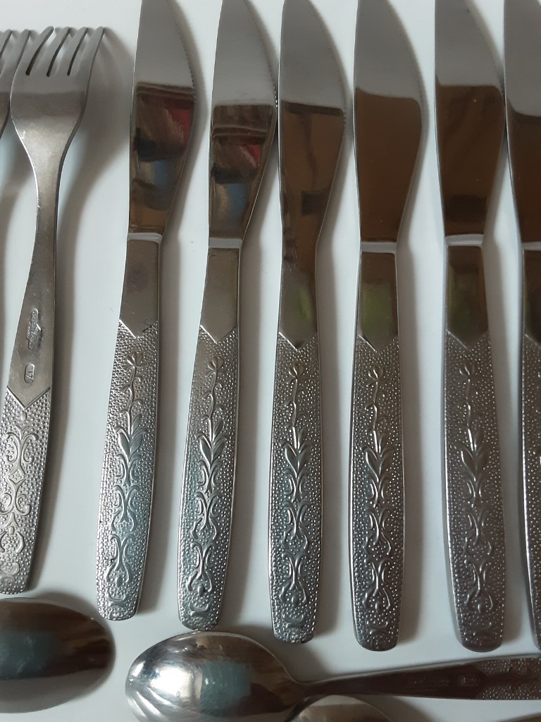 Gerlach sztućce wzór roślinny komplet 24 szt. | Częstochowa | Kup teraz ...