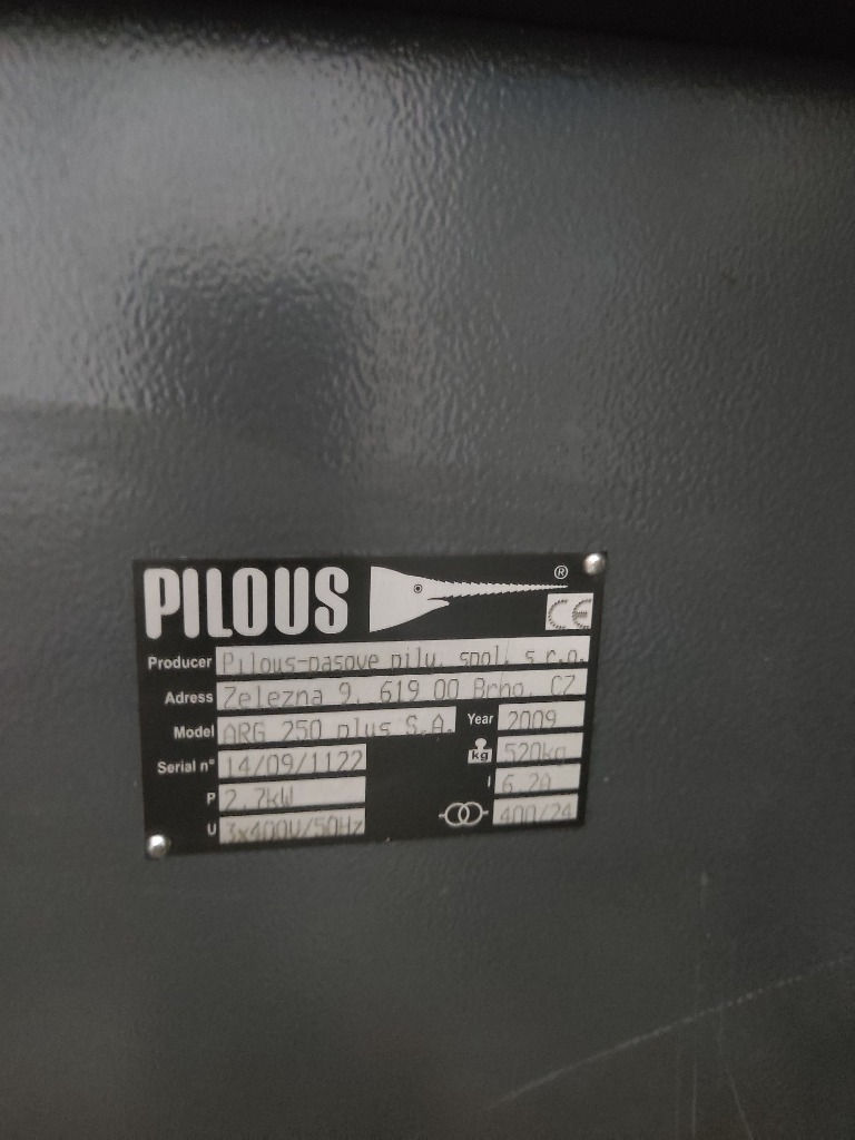 Piła taśmowa półautomat Pilous ARG 250 Plus S.A. | Grajewo | Ogłoszenie na Allegro Lokalnie