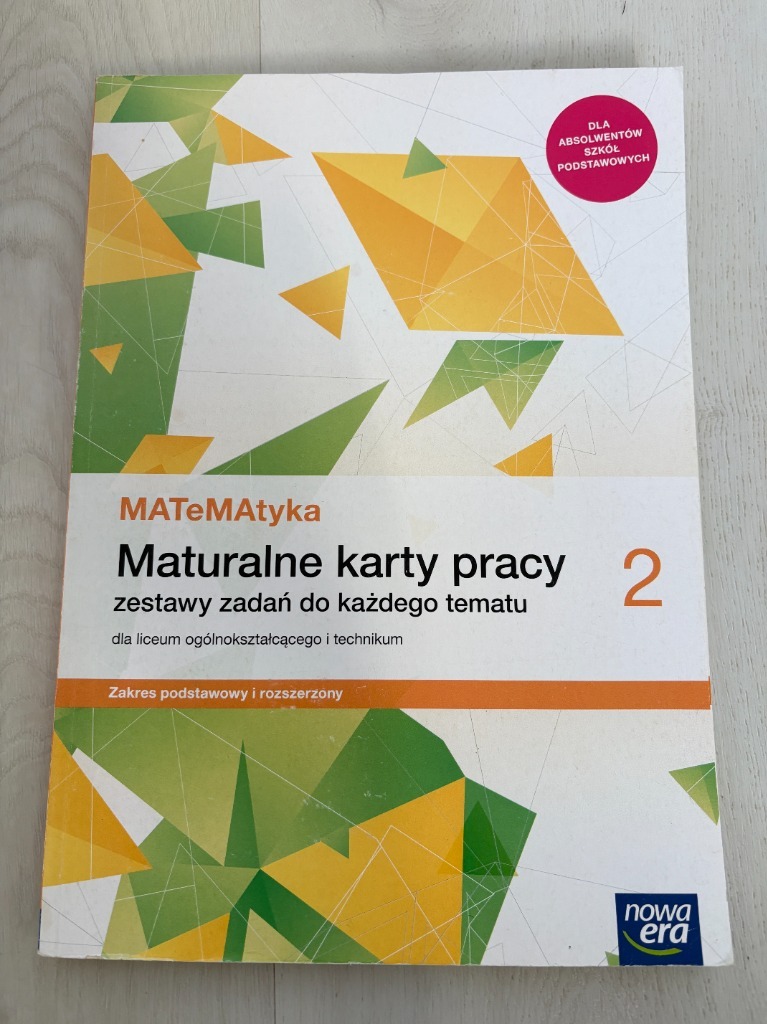 MATeMAtyka LO 2 Zbiór zadań Zakres podst i rozsz Maturalne Karty Pracy | Dąbrówka | Kup teraz na ...