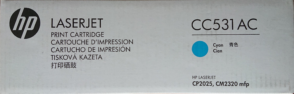 Toner HP CC531AC | Zamość | Kup teraz na Allegro Lokalnie