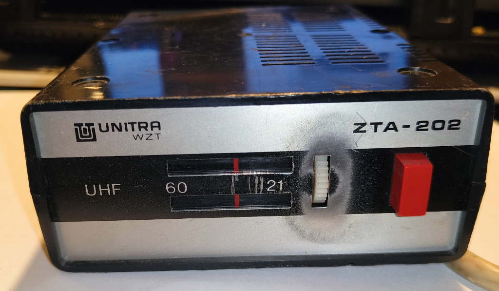 PRZYSTAWKA DO tv UNITRA ZTA 202 UHF | Poznań | Kup teraz na Allegro ...